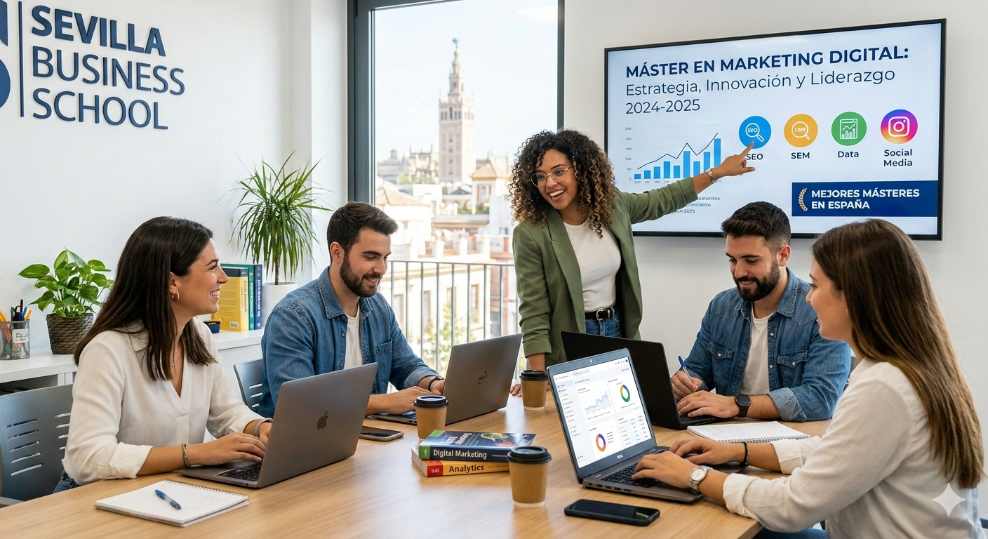 Mejores Másters Marketing Digital España 2026: precios reales